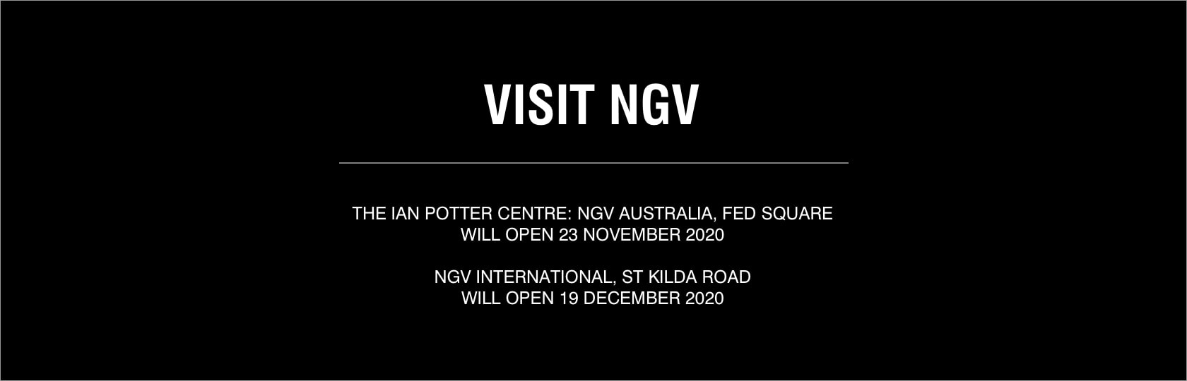 Visit NGV. The Ian Potter Centre: NGV Australia, Fed Square will open ...