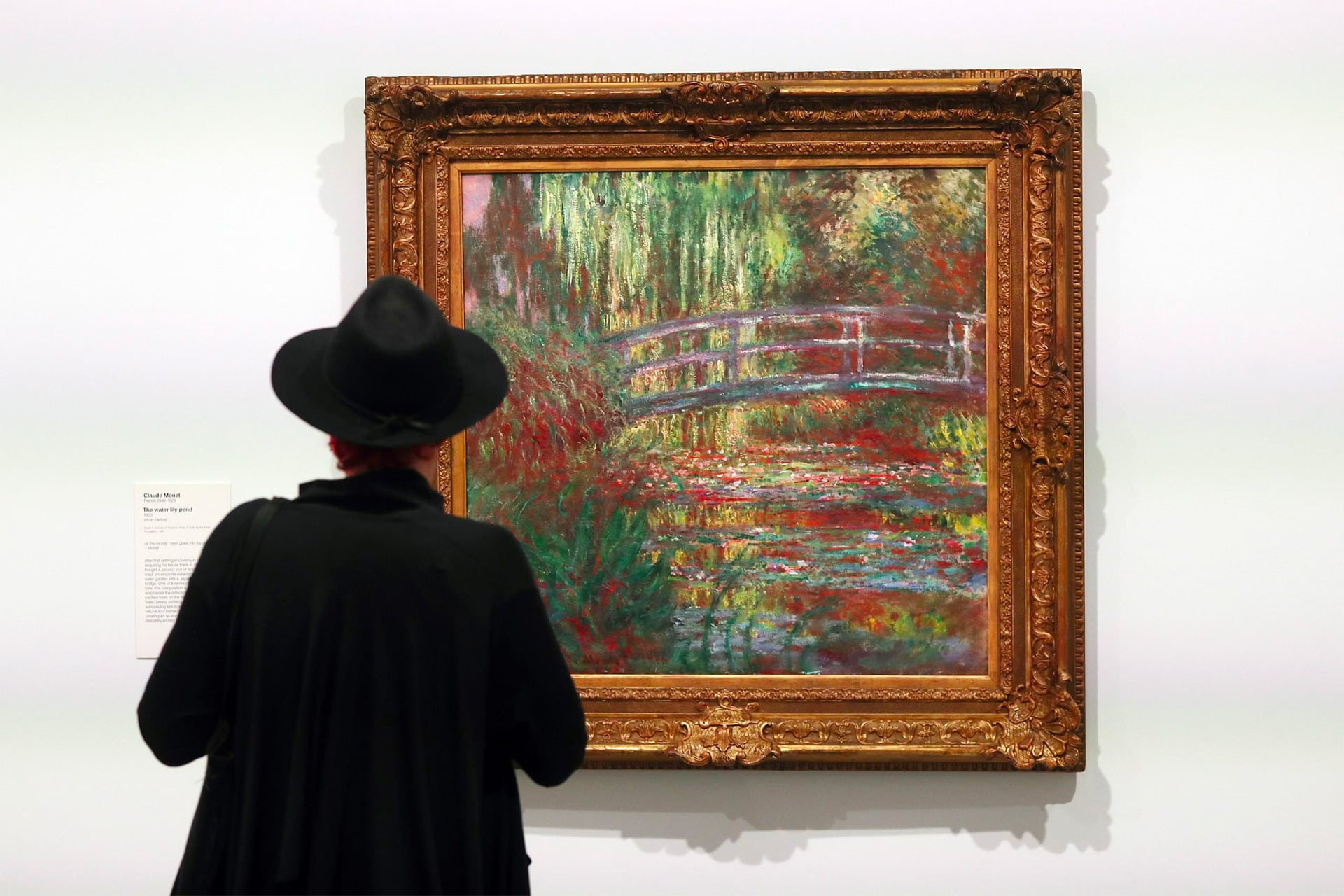 Installation view of French Impressionism from the Museum of Fine Arts ...